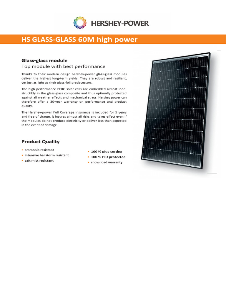Glass-Glass Mono 60 | PDF | Solar Cell | Electric Power
