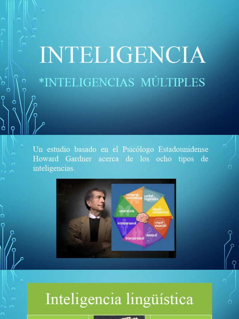 Tipos de Inteligencias Múltiples de Gardner | PDF | Inteligencia ...