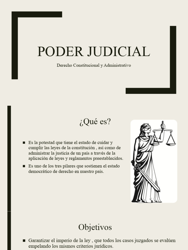 Poder Judicial 3 | PDF | Judicaturas | Ciencias Políticas