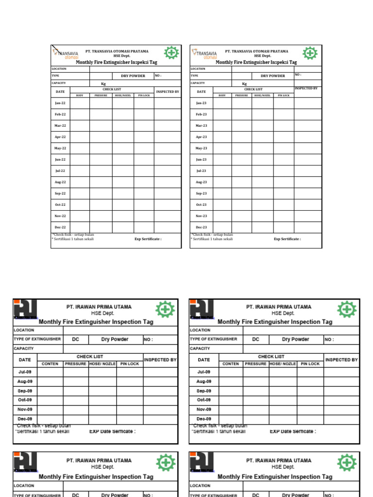 Taging-Apar PT. TOP New | PDF | Fire Suppression | Architectural Elements