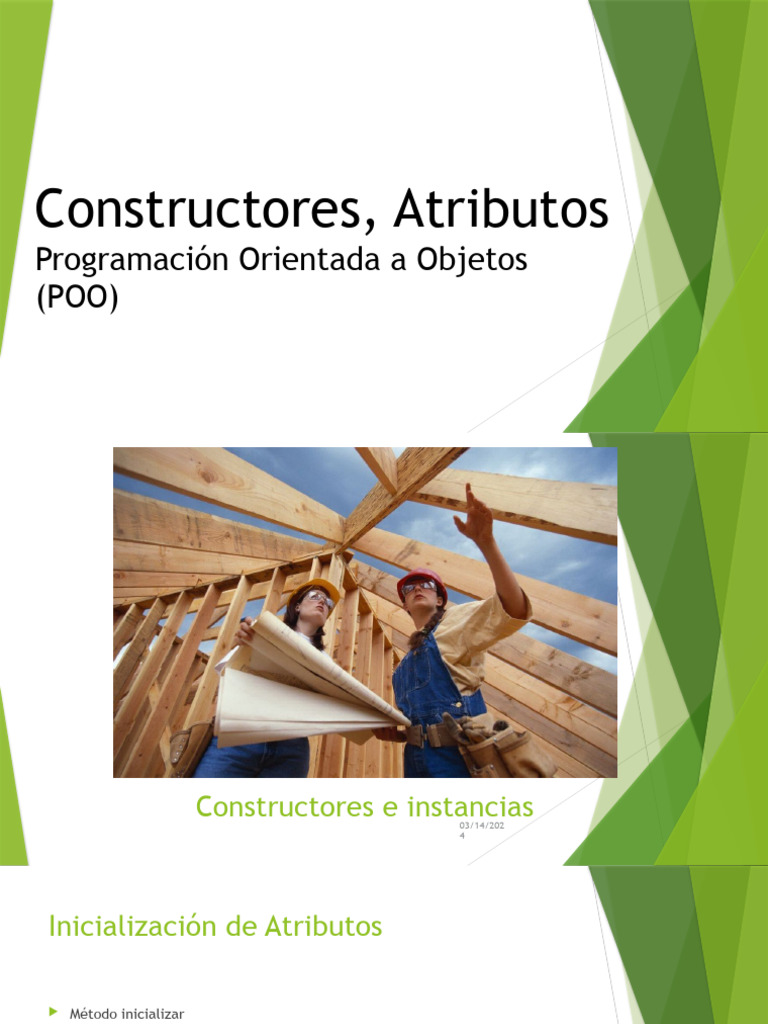 TEMA 4 - Constructores, Atributos | PDF | Constructor (Programación Orientada a Objetos ...