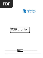 Master TOEFL Junior Intermediate CEFR B1 Reading Comprehension | PDF