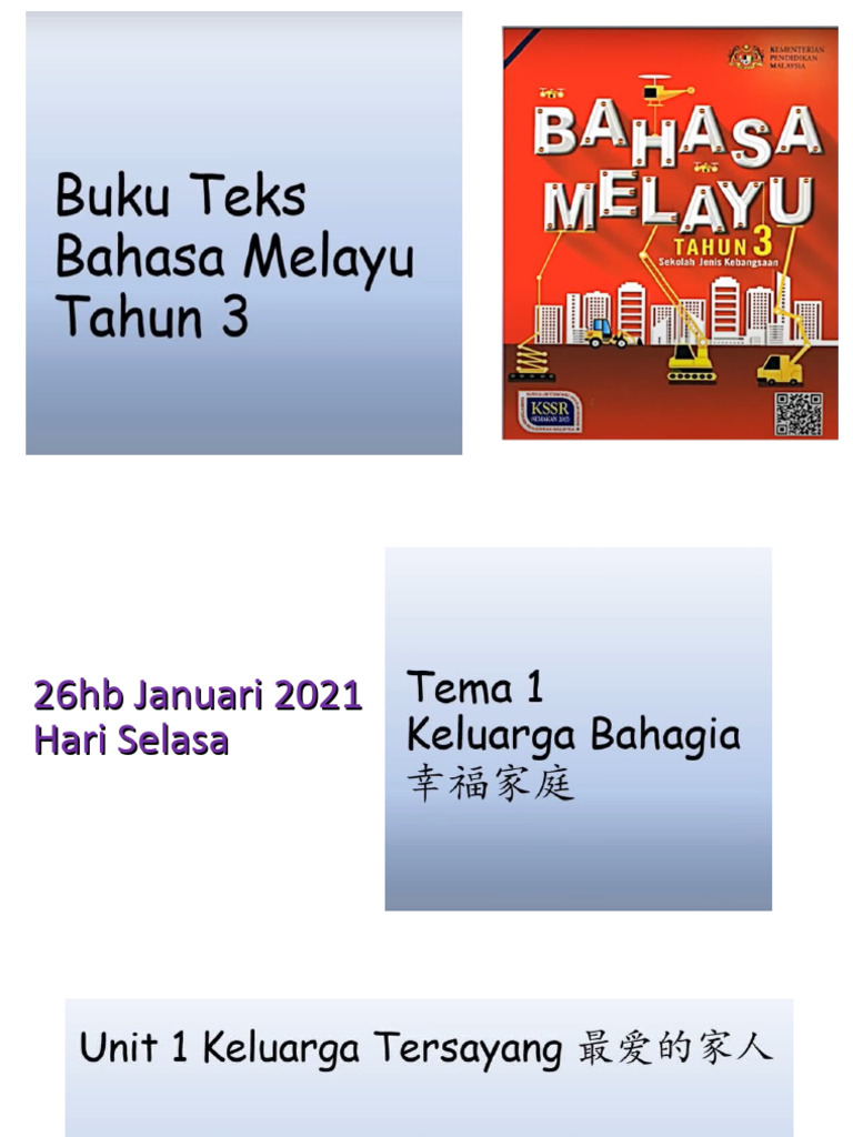 BM TAHUN 3 UNIT 1 | PDF