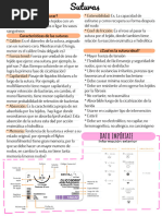CUADRO SUTURAS (Absorbibles y No Absorbibles) | PDF