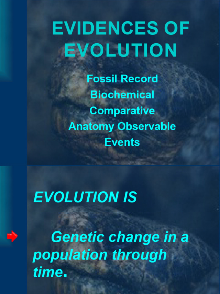 Evidencesofevolution 120207073412 Phpapp02 240227074449 Cfeb016b | PDF ...