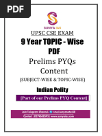 UPSC Prelims Subject Wise Test Series 2026 | PDF | Inflation | Earth