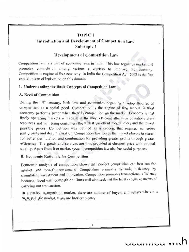 Competition Notes Megh Raj | PDF