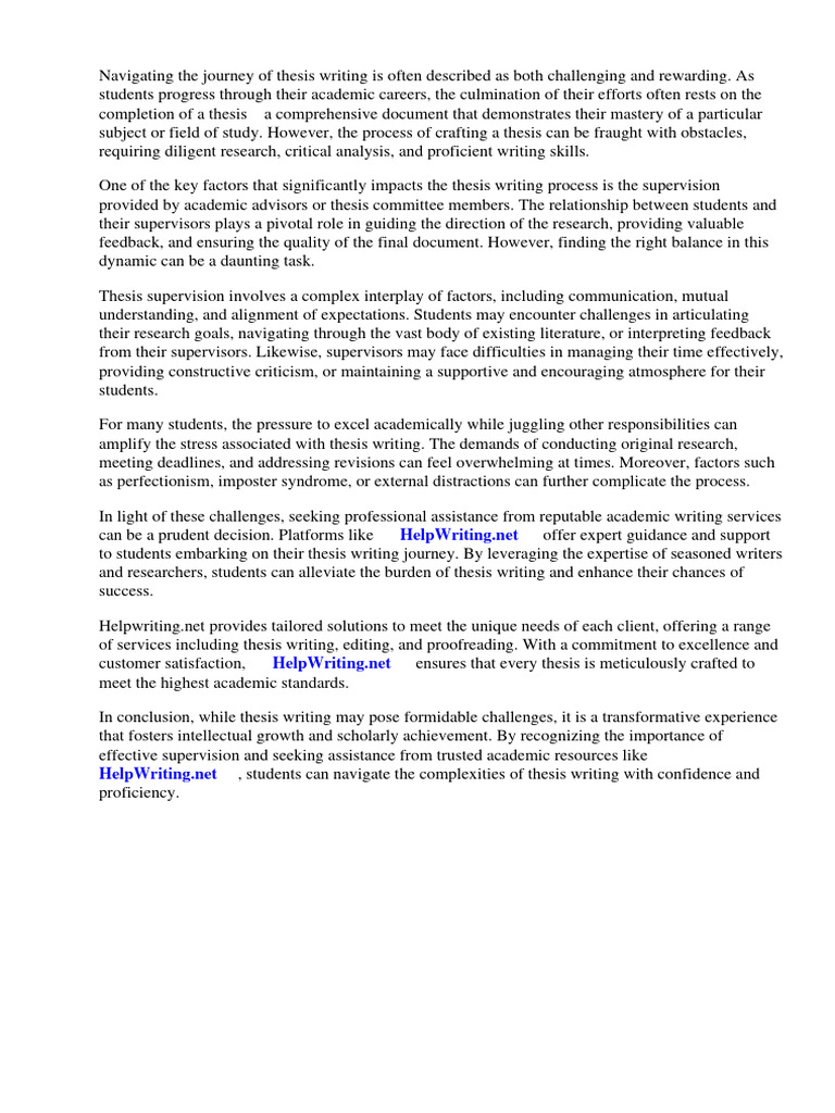 Debating Thesis Supervision | PDF | Thesis | Plagiarism