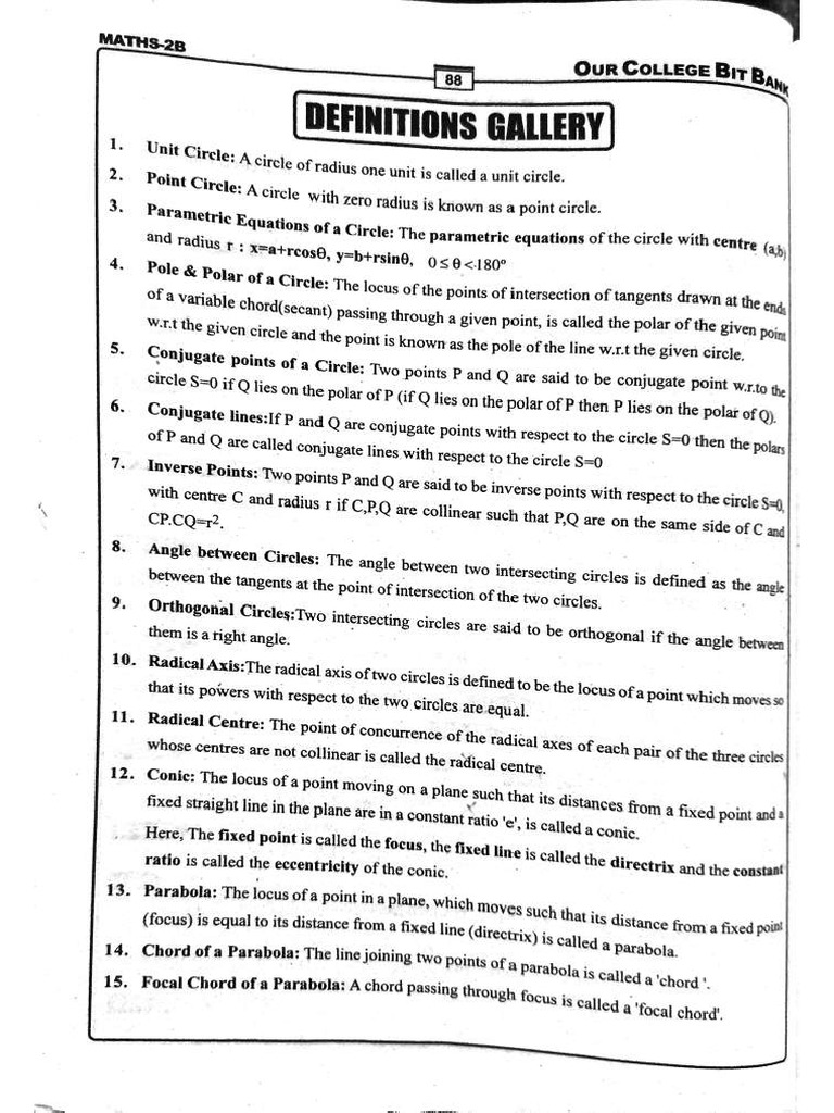 Definitions 2b | PDF