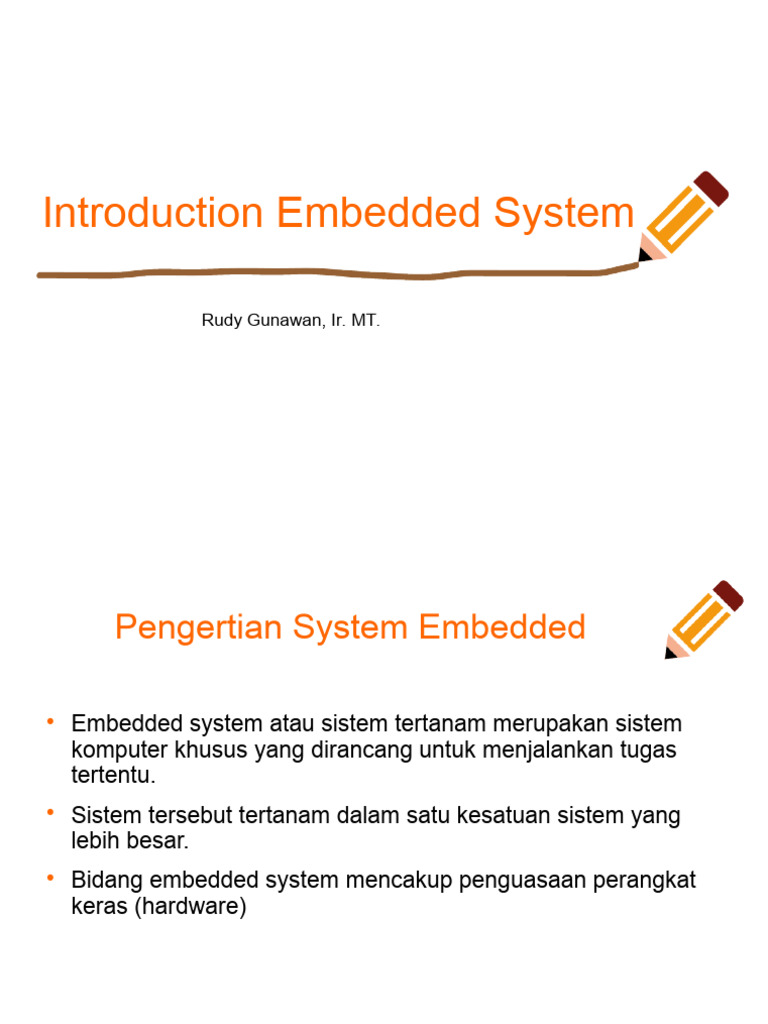 Introduction Embedded System | PDF