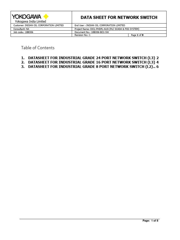 Network | PDF | Network Switch | Port (Computer Networking)