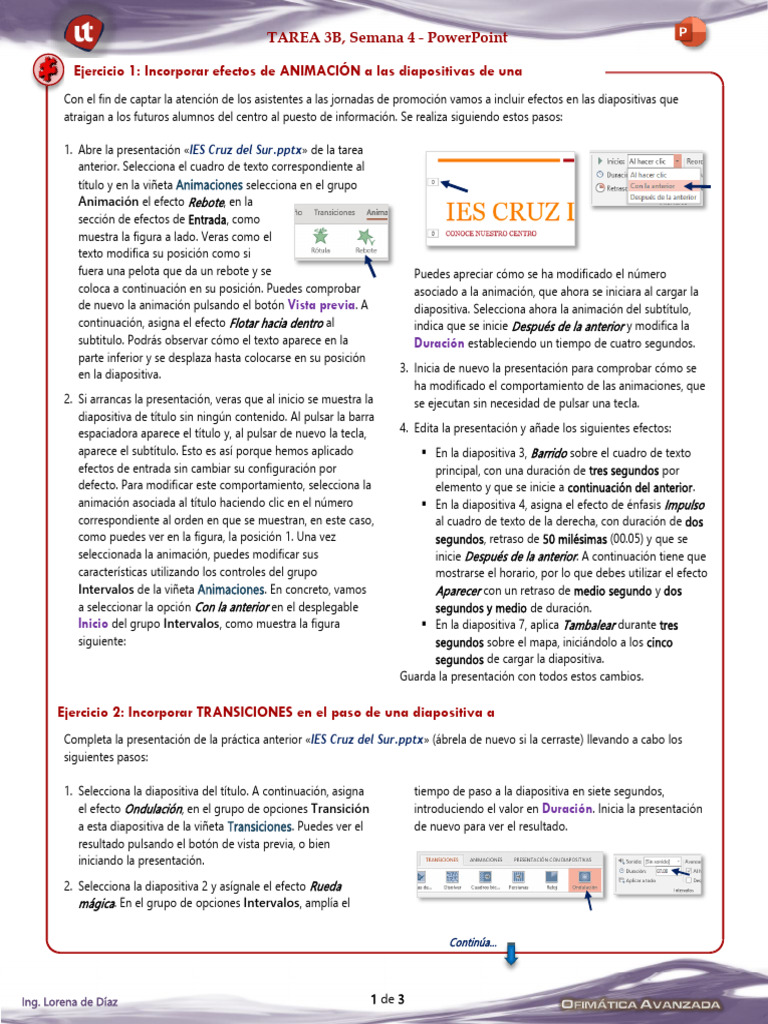 Tarea 3B PowerPoint | PDF