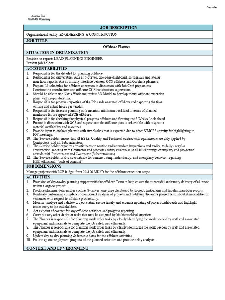 JD Offshore Planner | PDF | Computing