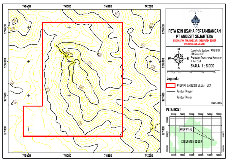 Peta Iup Kontur | PDF