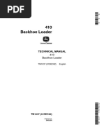 John Deere Jd410 Backhoe Loader Service Repair Manual | PDF | Throttle | Loader (Equipment)