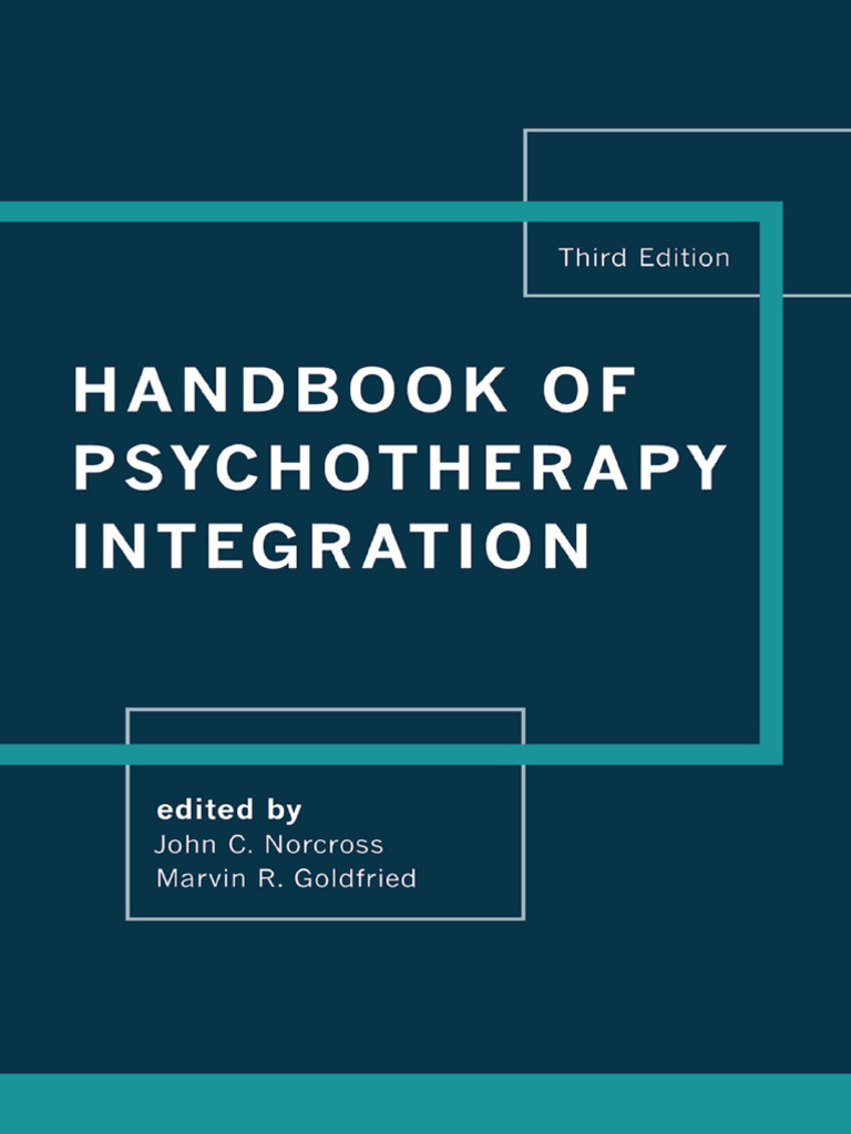 Handbook of Psychotherapy Integration 2019 | PDF | Psychotherapy | Clinical Psychology