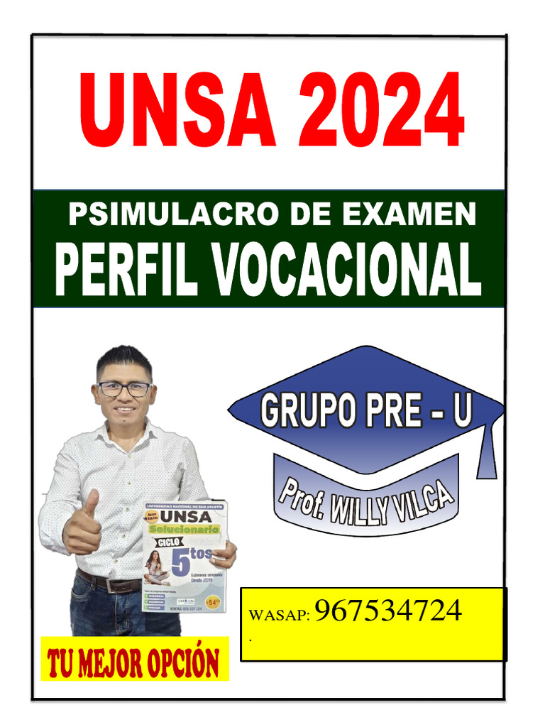 Examen Perfil Grupo Preu | PDF