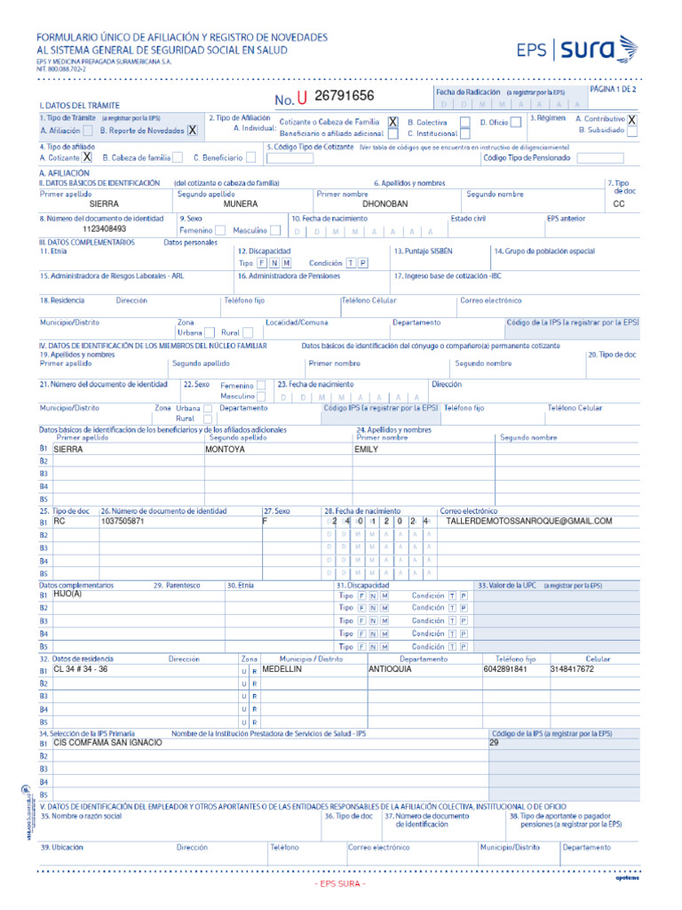 Formulario para aprender a perforar | PDF