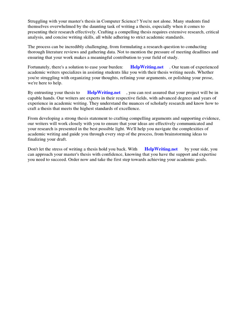 Chalmers Master Thesis Presentation Computer Science | PDF | Thesis | Science