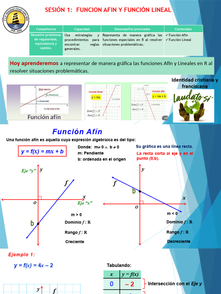 Función Afín y Lineal en R | PDF | Linealidad | Álgebra abstracta