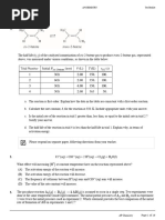 AP Chemistry Unit 3 Practice Questions With Answer Key | PDF | Chemical ...