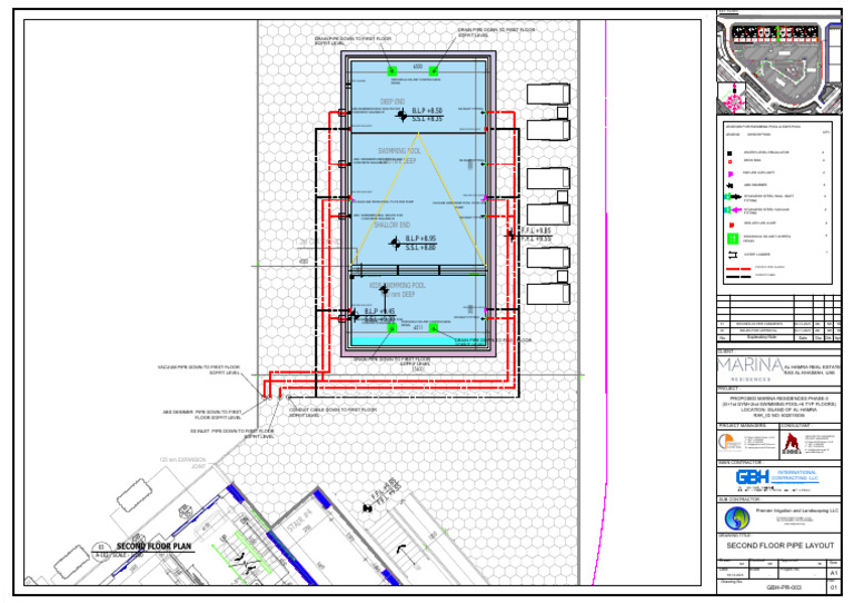 Gbh-Pr-003-Second Floor Pipe Layout | PDF | Building Engineering ...