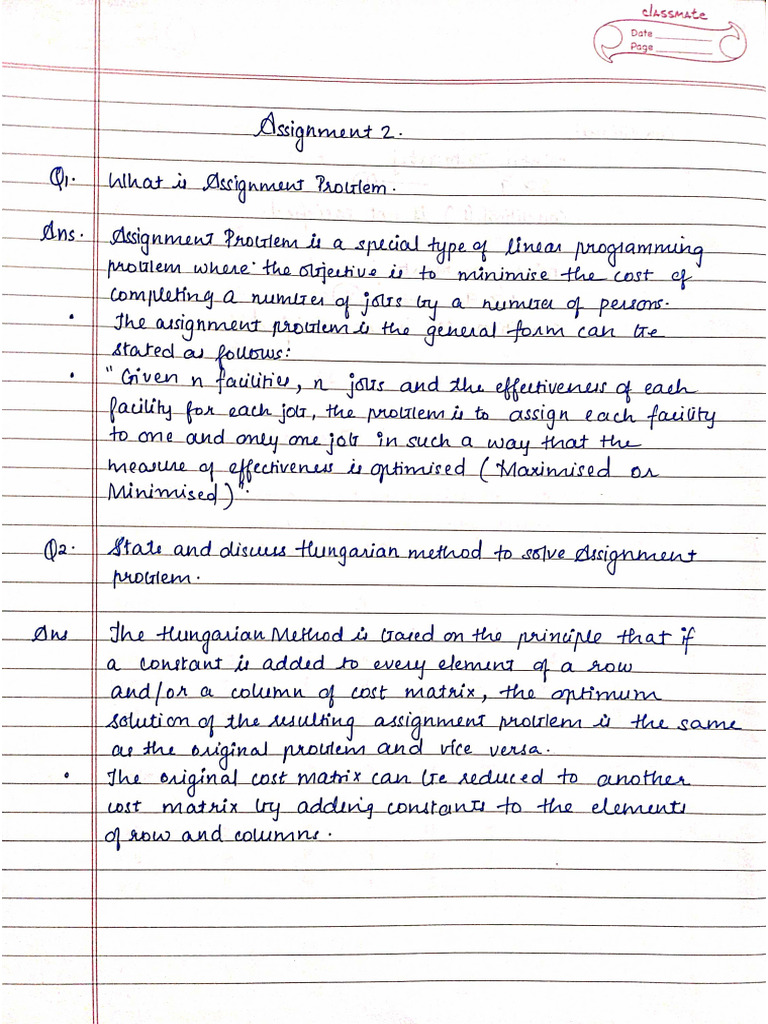 Maths Assignment 2 | PDF