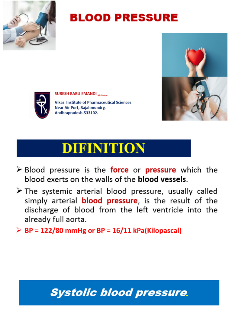 Blood Pressure | PDF | Blood Pressure | Artery