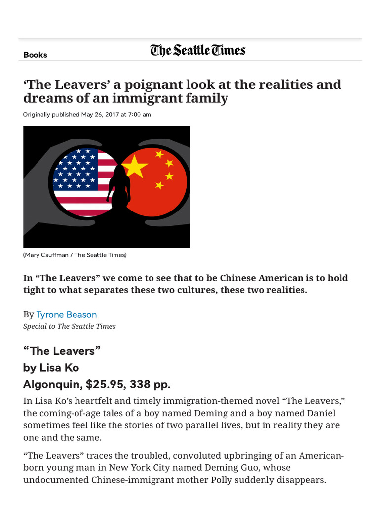 The Leavers' A Poignant Look at The Realities and Dreams of An ...