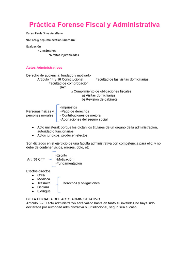 Práctica Forense Fiscal y Administrativa | Descargar gratis PDF | Ley ...