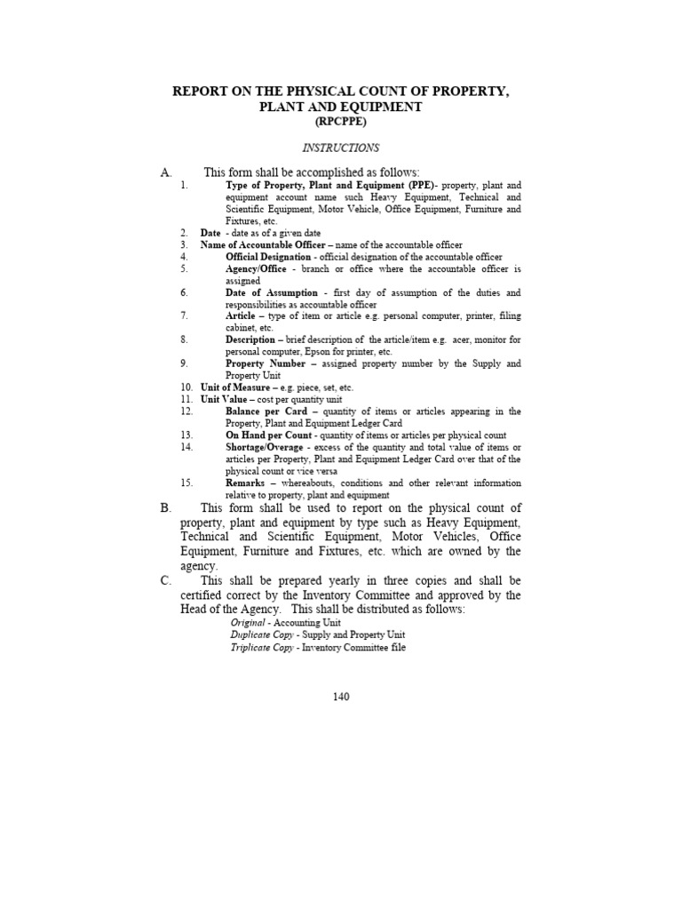 A-63 Rpcppe | Download Free PDF | Inventory | Fixed Asset