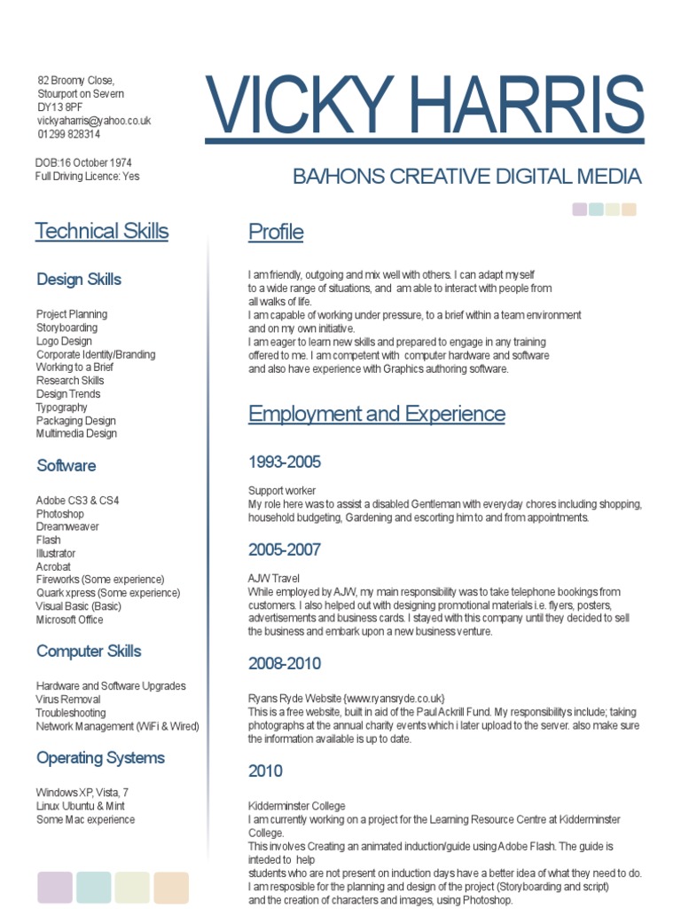 Vicky Harris | PDF | Adobe Systems | Adobe Flash