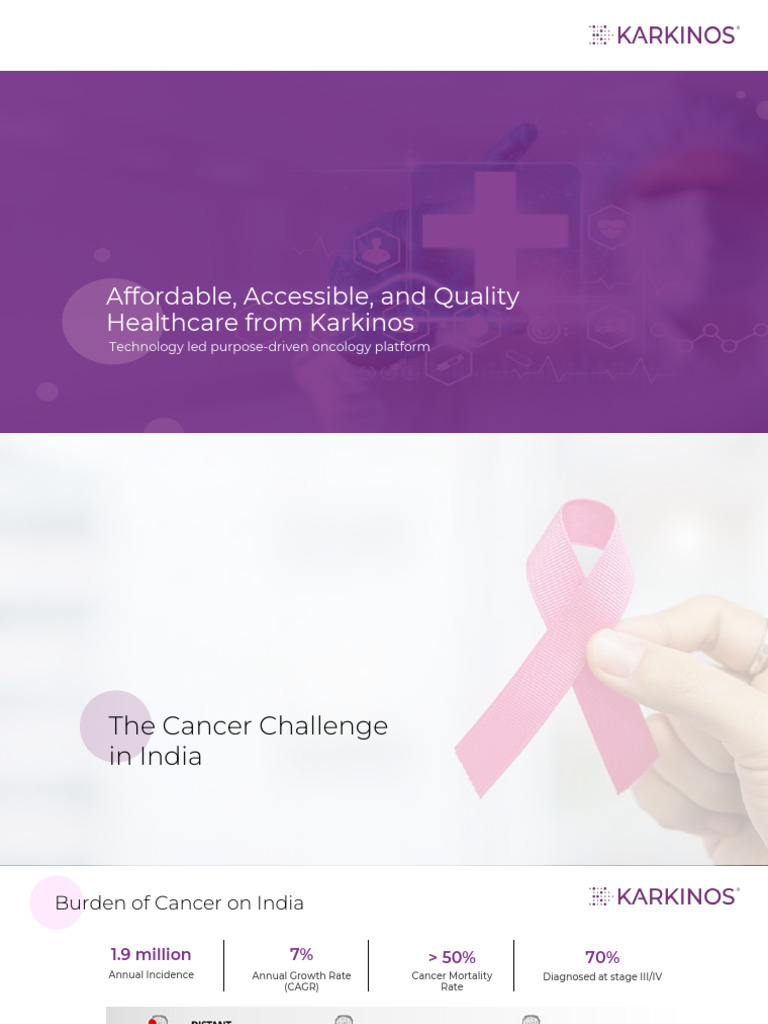 American Tower x Karkinos | PDF | Cancer | Oncology