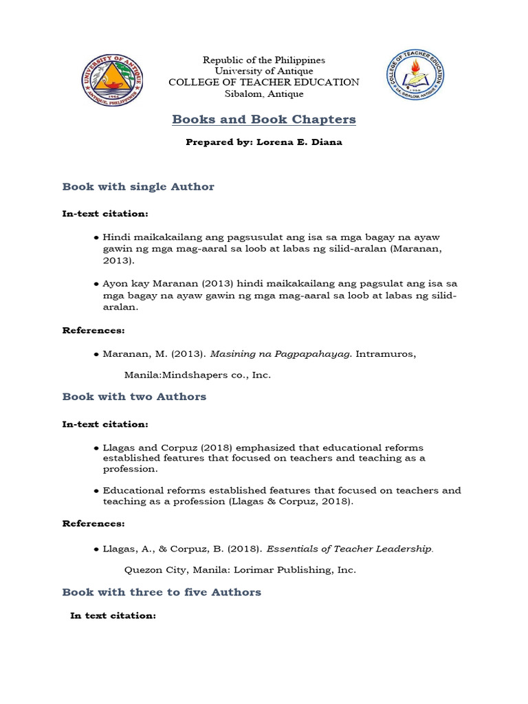 Citation Examples | PDF