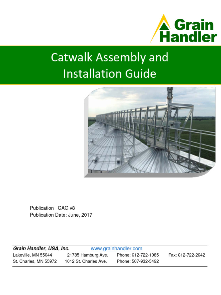 Catwalk Assembly and Installation Manual v8 | Download Free PDF ...