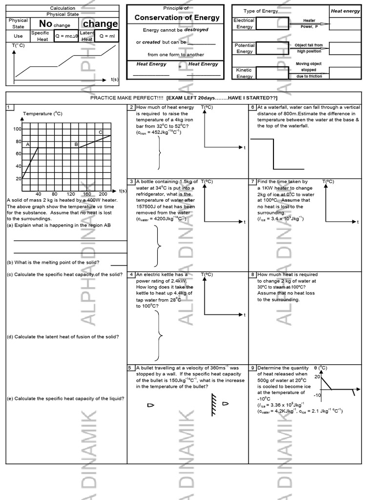 Chapter 4 Notes Calculation Watermark | PDF | Evaporation | Refrigerator