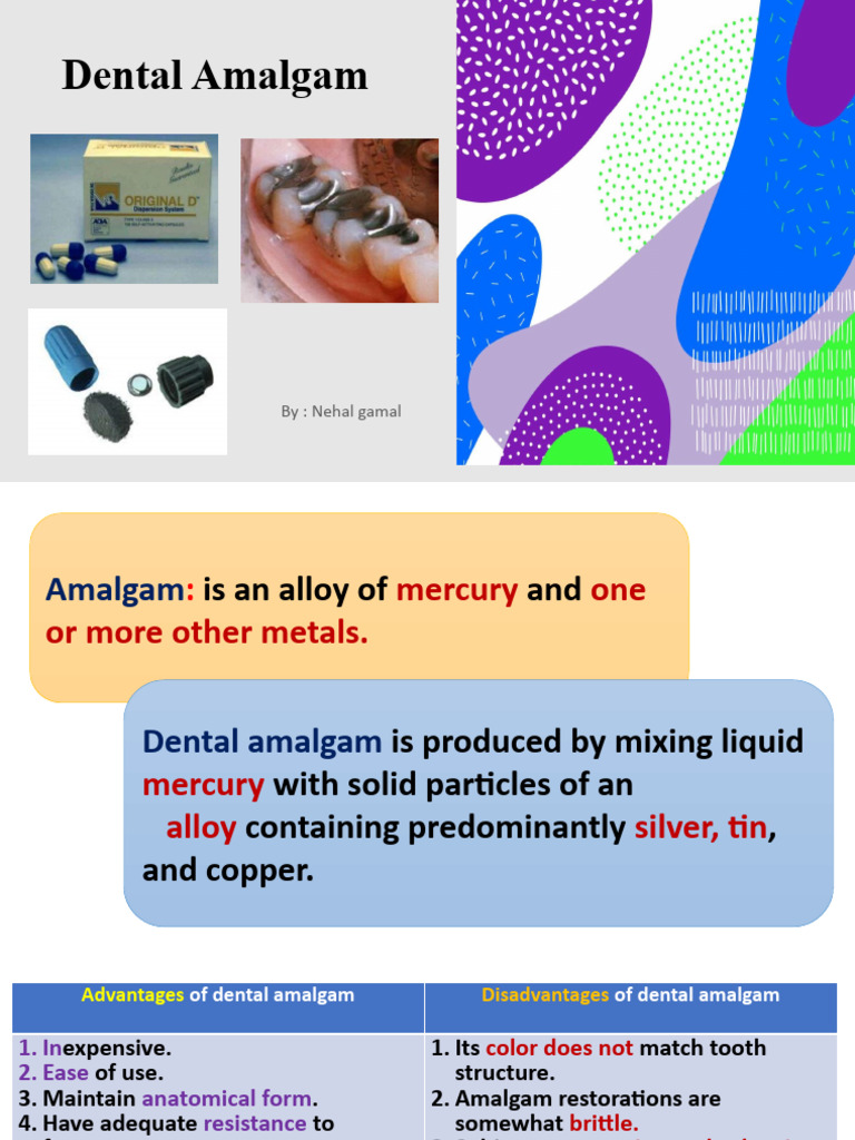 Amalgam section | PDF | Chemical Elements | Transition Metals