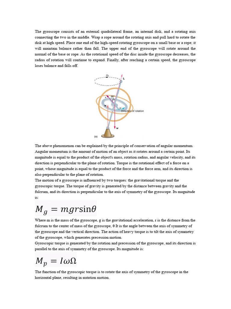 Seal - Gyro | PDF | Rotation Around A Fixed Axis | Gyroscope