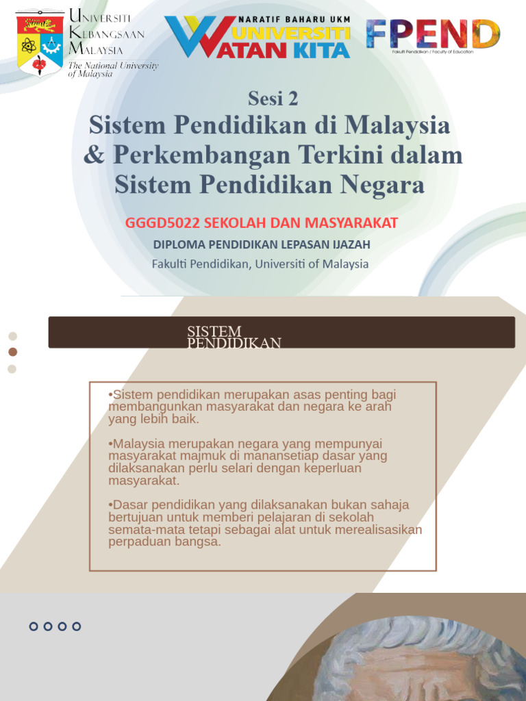 Sesi 2 SM Sistem Pendidikan | PDF
