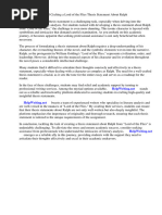 Sample Qualitative Thesis Chapter 4 | PDF | Methodology | Qualitative ...