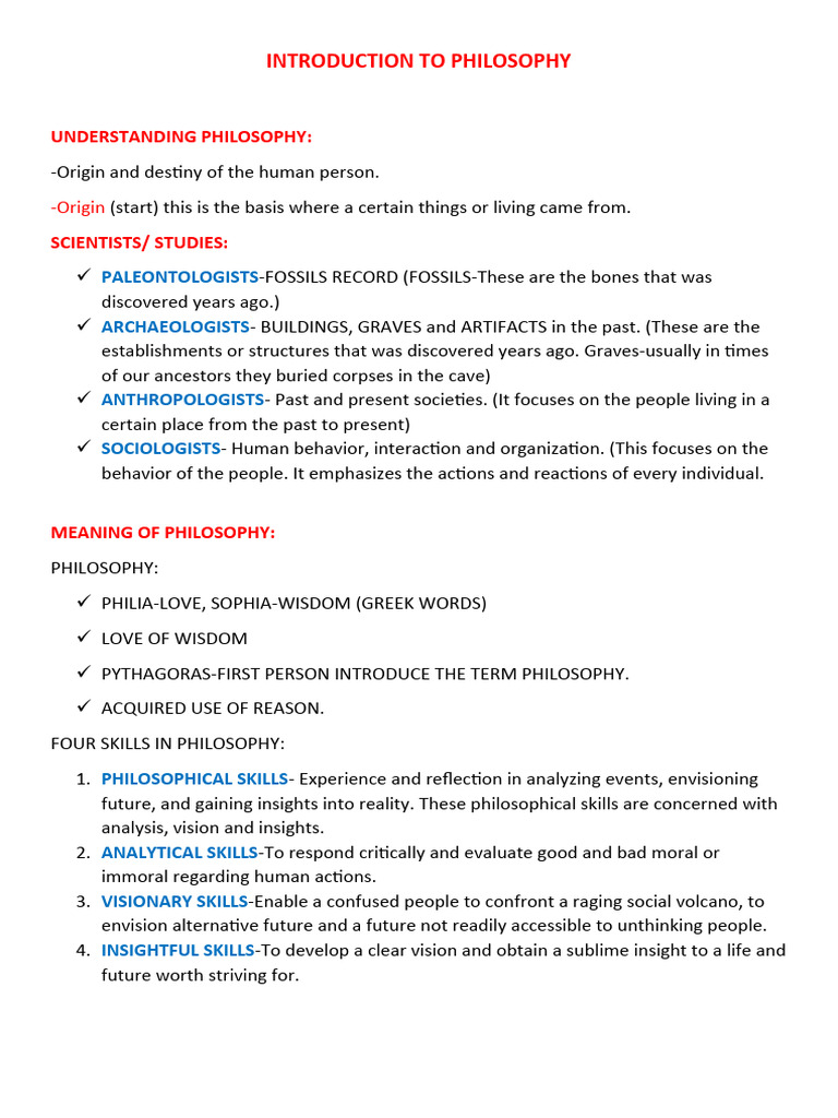 Intro to Philosophy Basics | PDF | God | Evil