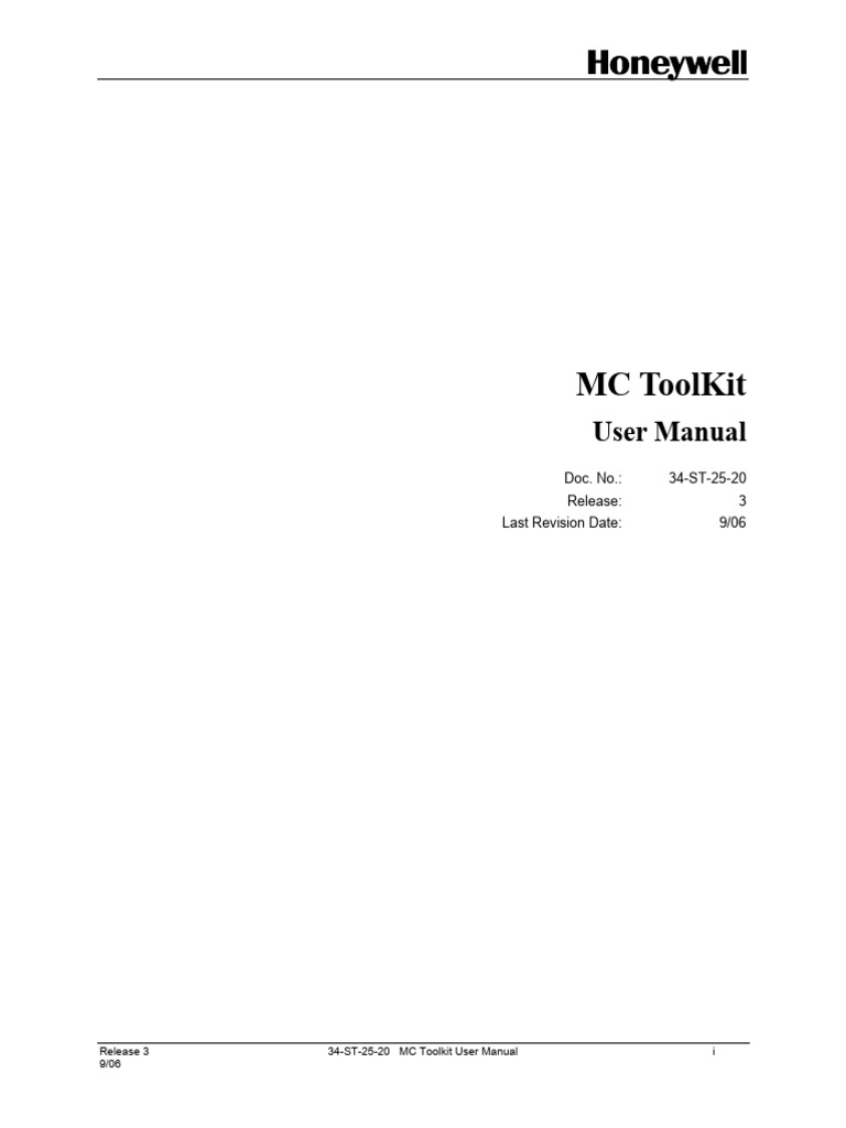 MC ToolKit User Manual | PDF | Personal Digital Assistant | Menu (Computing)