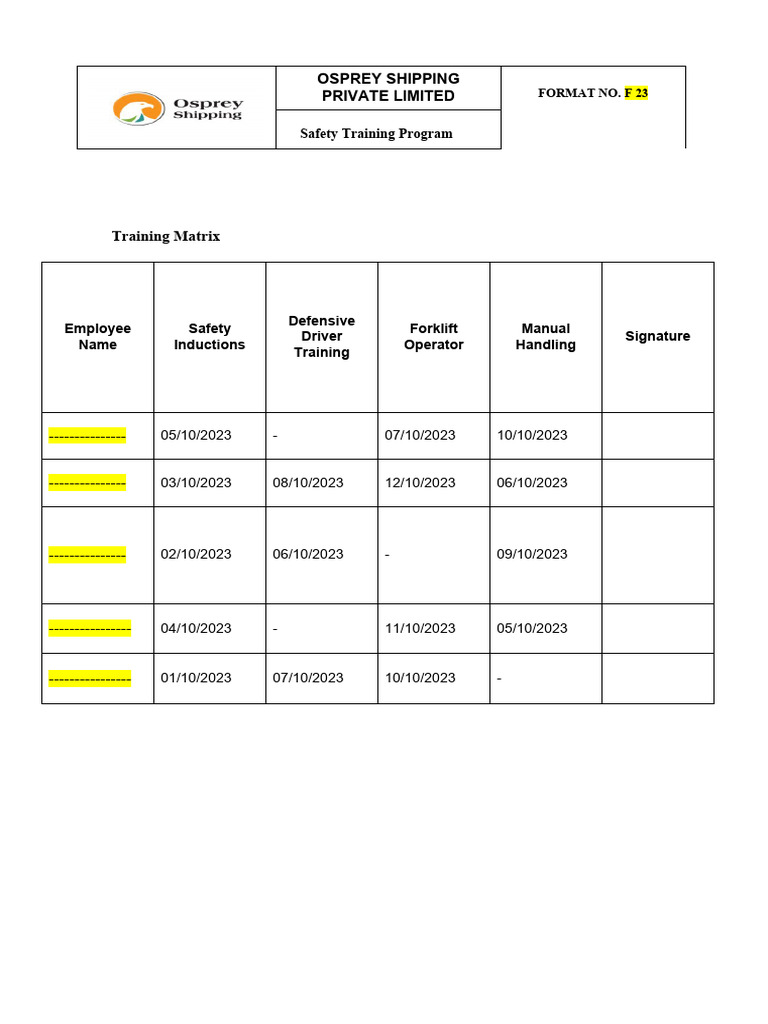 Safety Training Program | PDF | First Aid | Safety