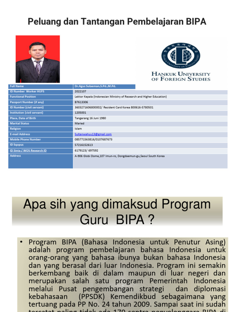Salindia Seminar BIPA UMSU | PDF | Karier & Perkembangan