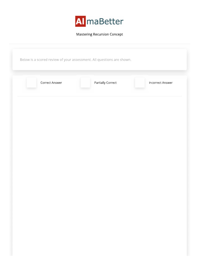 mastering recursion ASSinment | PDF mastering recursion ASSinment | PDF