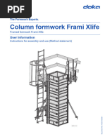 Loading Platform DOKA | PDF | Scaffolding | Safety