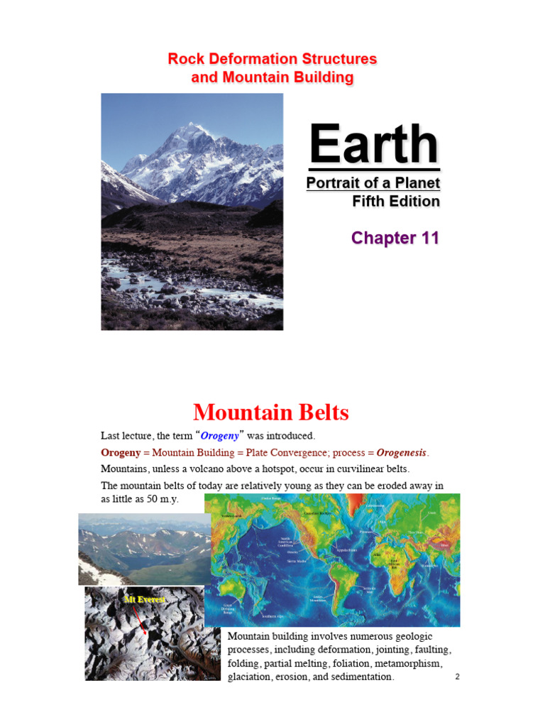 Chapt-11-Marshak | PDF | Fault (Geology) | Deformation (Engineering)