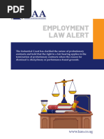 Labour Laws in Botswana: Legislation | PDF | Trade Union | Working Time