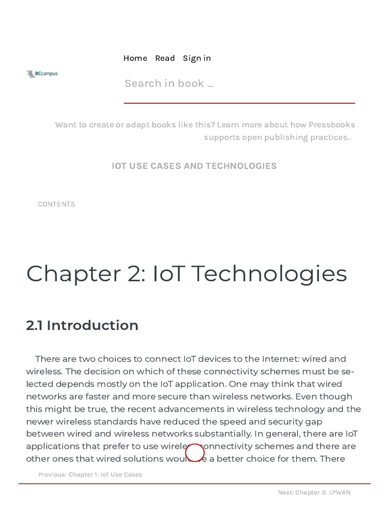 Chapter 2 - IoT Technologies - IoT Use Cases and Technologies | PDF | Ieee 802.11 | Wi Fi