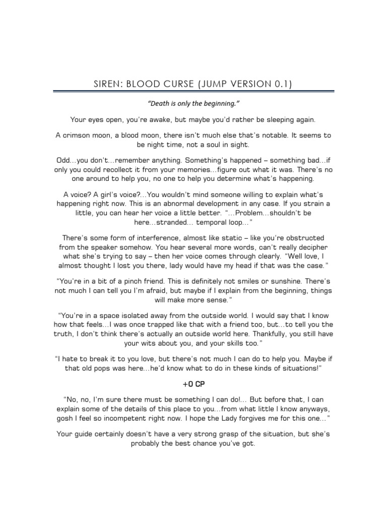 SIREN: Blood Curse Gameplay Overview | PDF | Demons | Memory